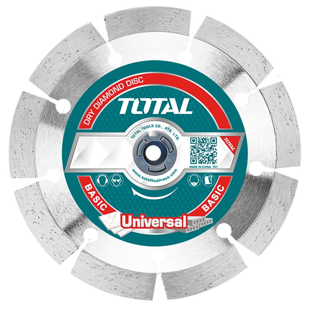 TOTAL Dry diamond disc 230(9")X22mm - Wings suppliers