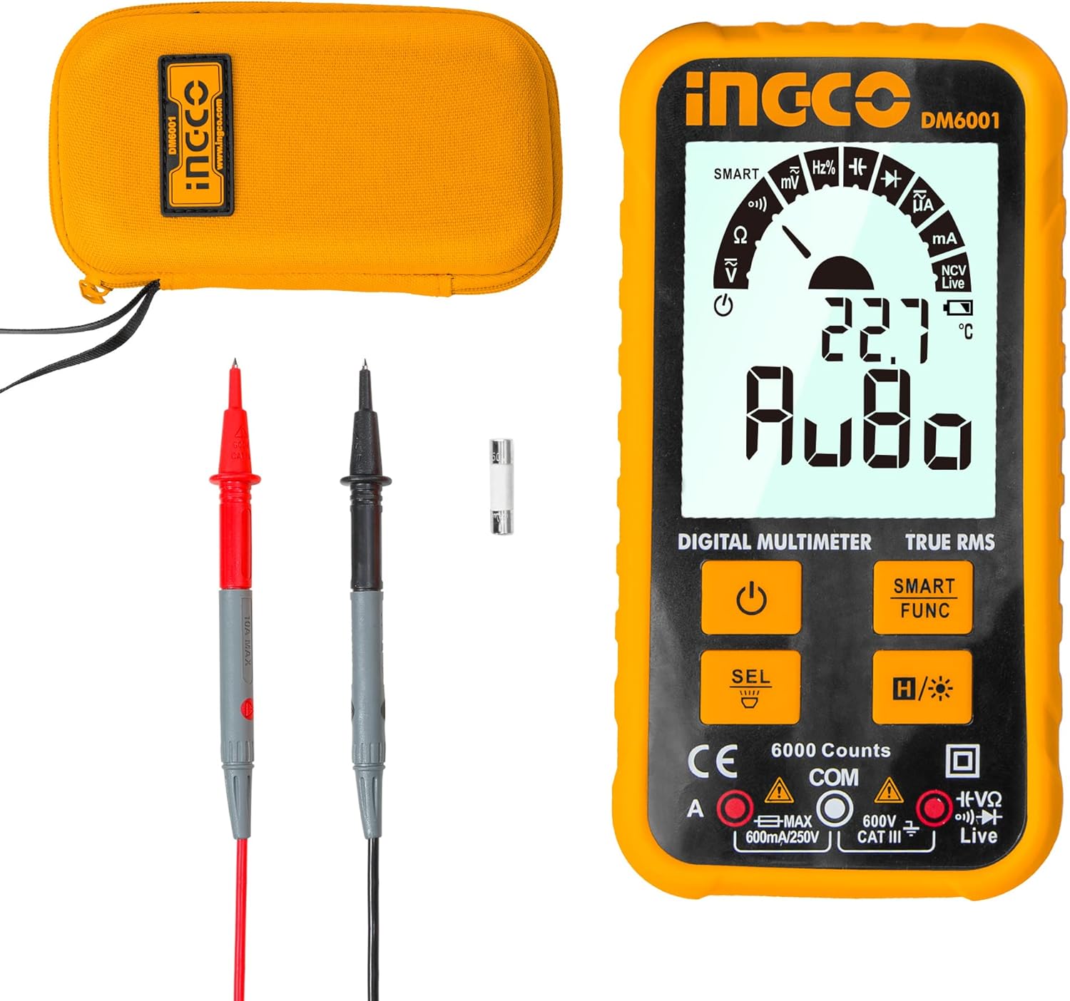 INGCO Digital multimeter 600V - Wings suppliers