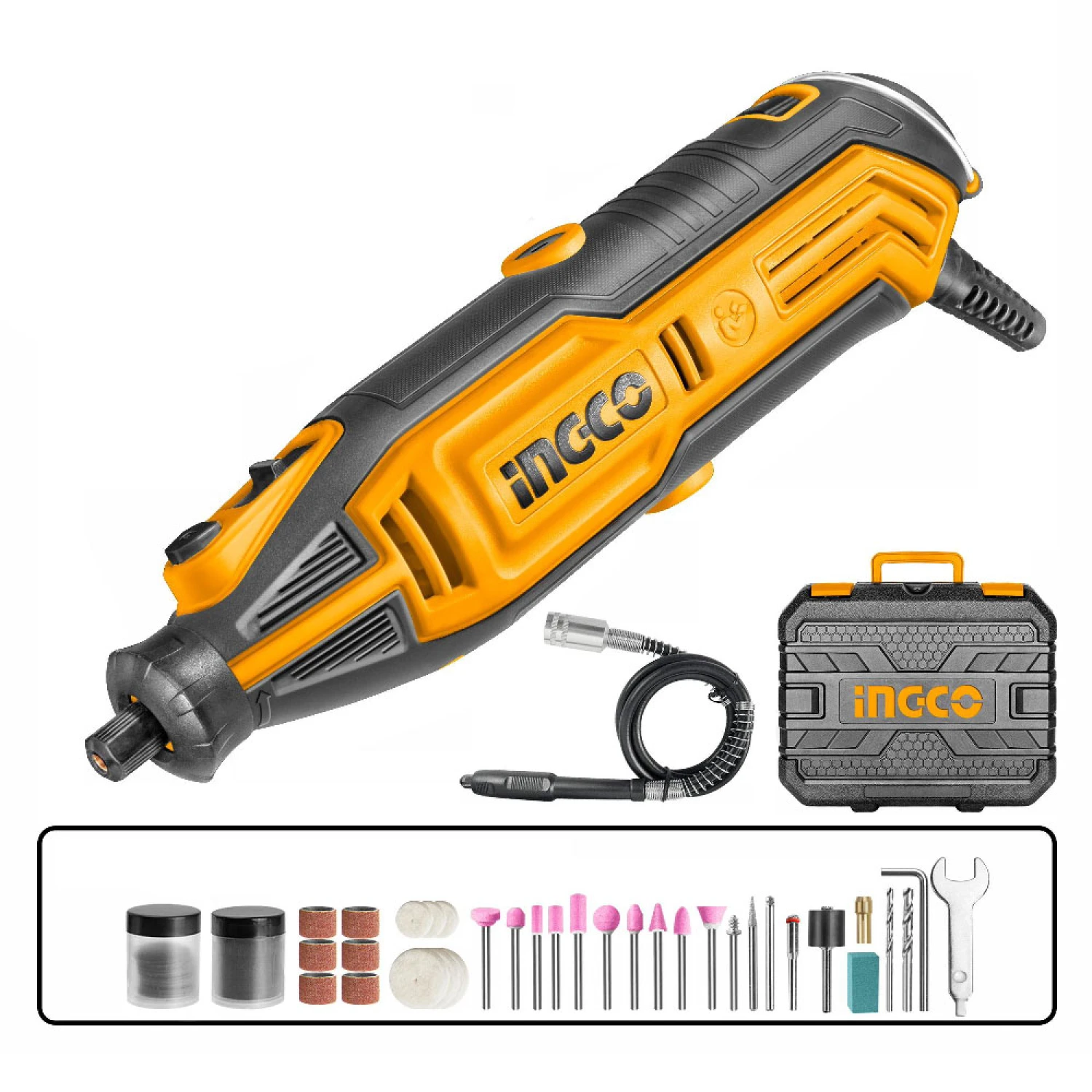 INGCO Mini grinder 130W - Wings suppliers